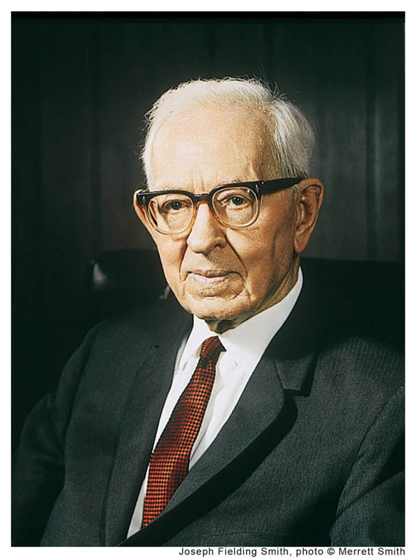 Joseph Fielding Smith, President of the Mormon Church